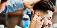 The QG's newest Barber at our Downtown Location