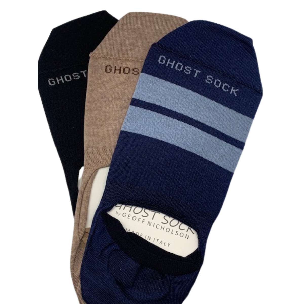 Ghost Socks from Italy Black – The QG